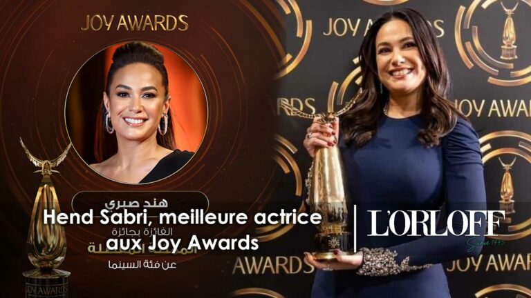 Hend Sabri, meilleure actrice aux Joy Awards - L'ORLOFF