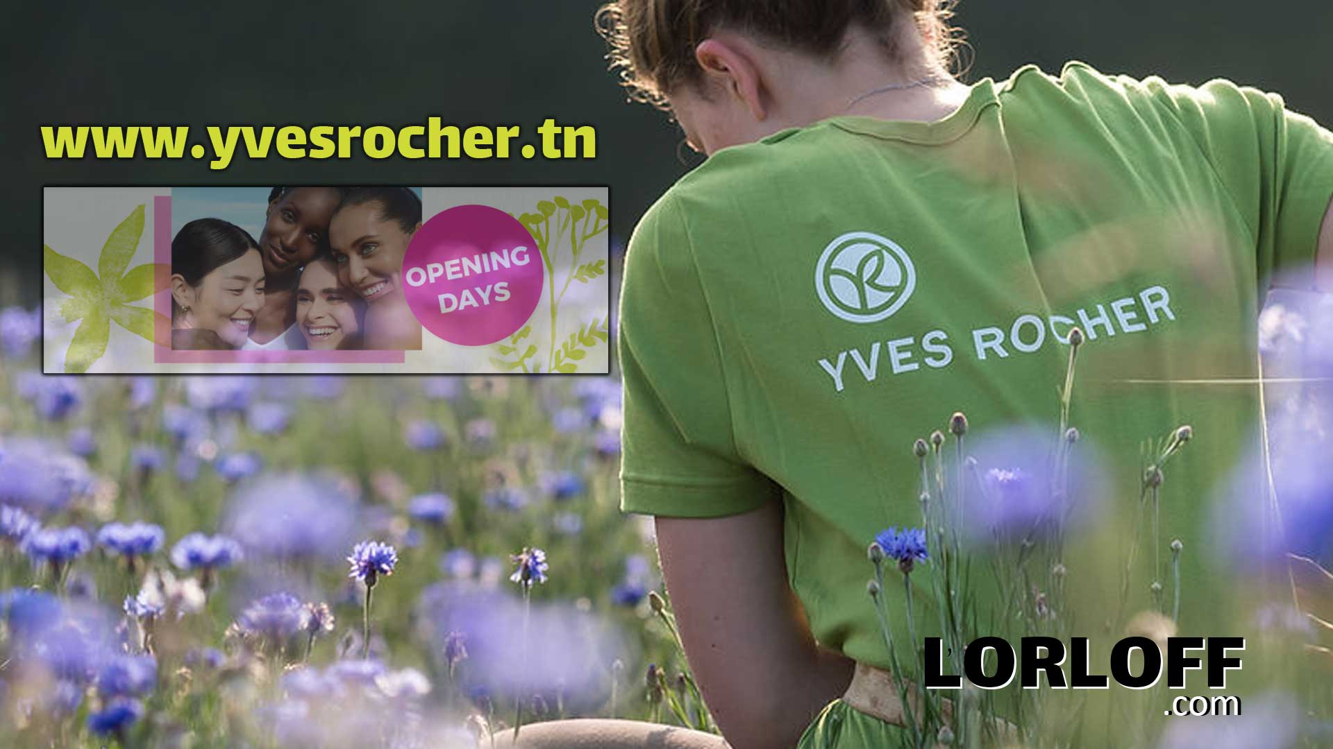 Lancement du site Yves Rocher: le végétal se met au digital! - L'ORLOFF